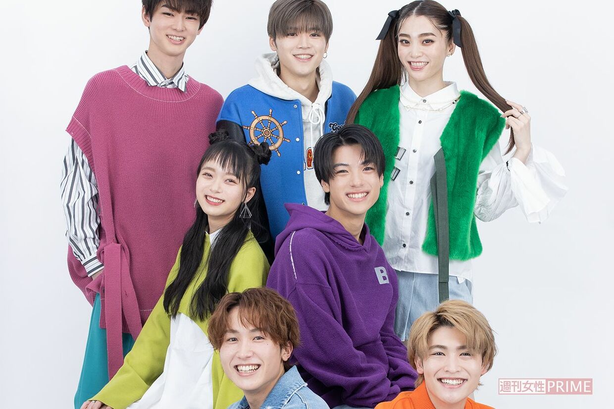 GENIC「コロナ禍を追い風に変えたい」男女7人グループが語る、メンバー同士の魅力 | 週刊女性PRIME